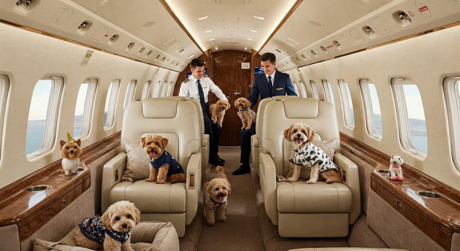 Luxury Private Flights for Dogs - Worldwide Jet